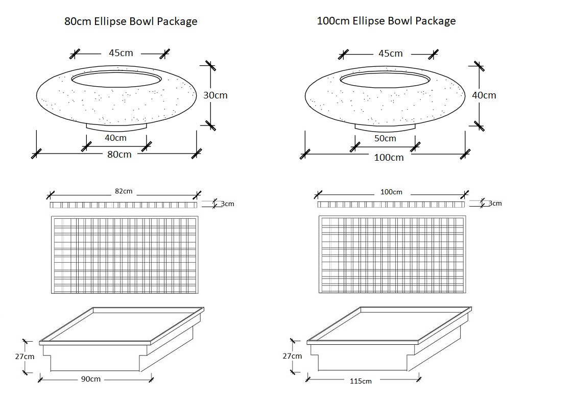 Ellipse Bowl Packages